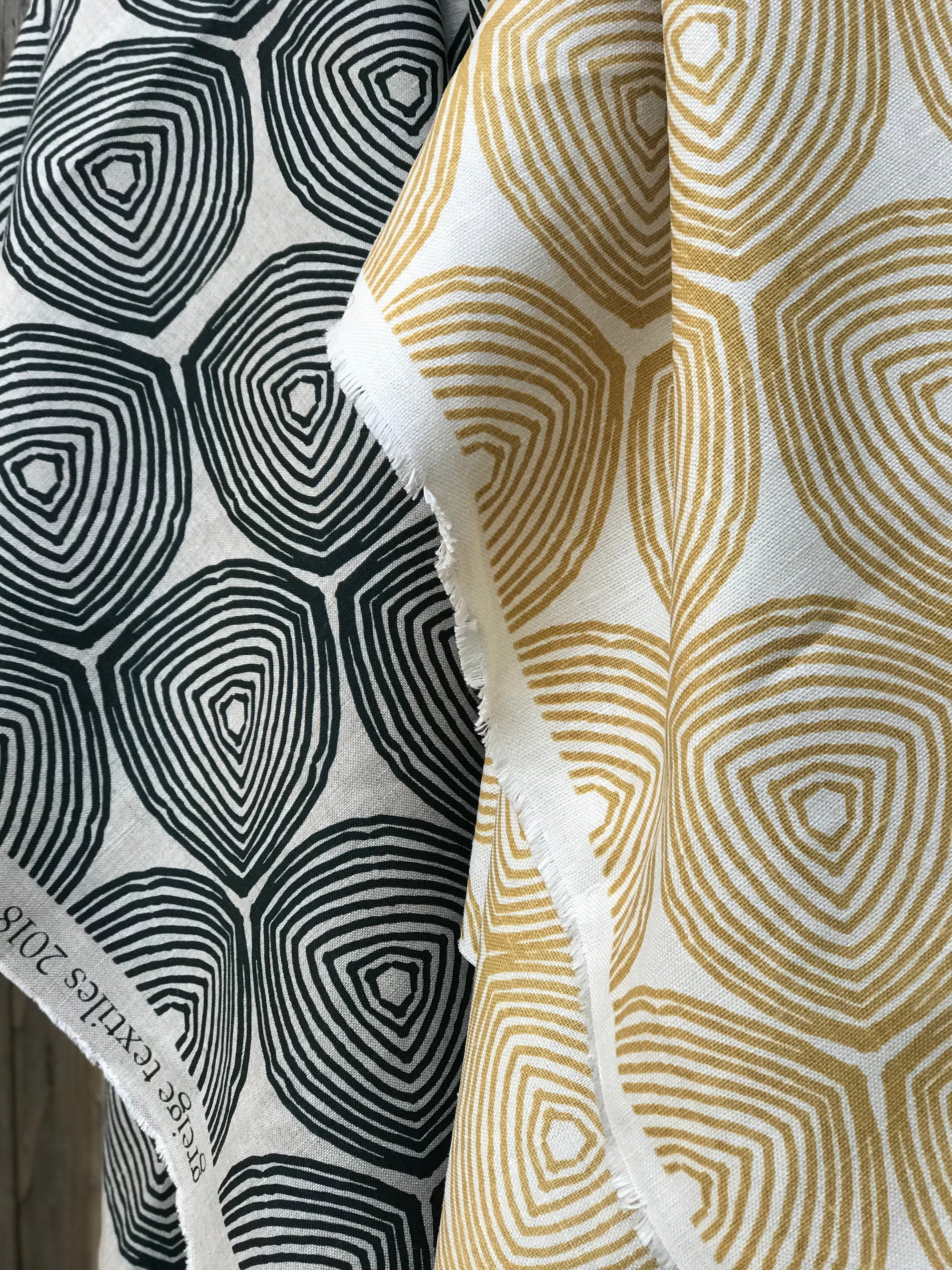 Ward Fabric Wheat on Oyster - greige textiles